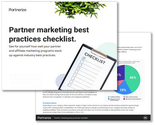 Here is your Partner Marketing Best Practices Checklist